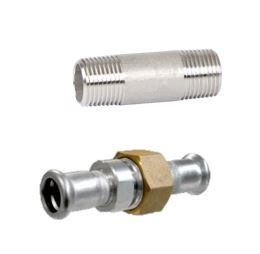 Gevelplaat verchroomd rond - Metalen Leidingen / Fittingen - Stadex - G