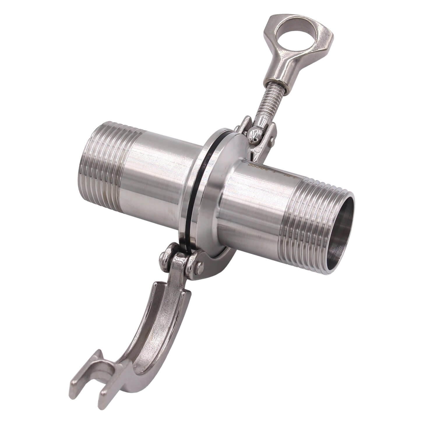 Tri-Clamp, RVS316T ferrule met gladde tu - Tri-Clamp koppelingen - Stad