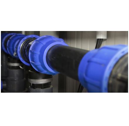 PE reparatie koppeling PN16 - Stadex PE klemkoppelingen drinkwater - St