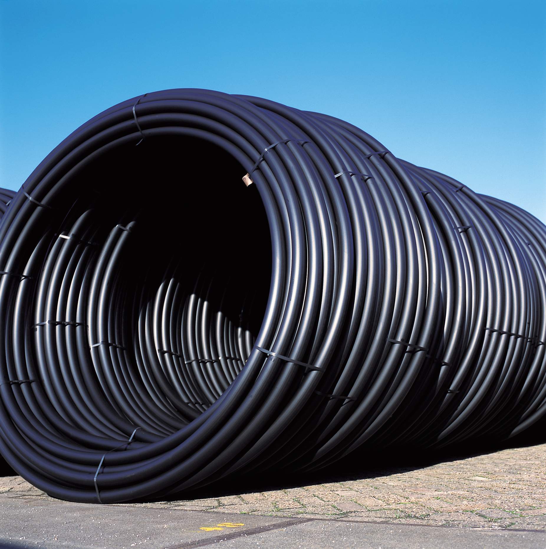 HDPE buis ONGEKEURD, L=100 mtr. - PE Buizen / Tyleen - Stadex
