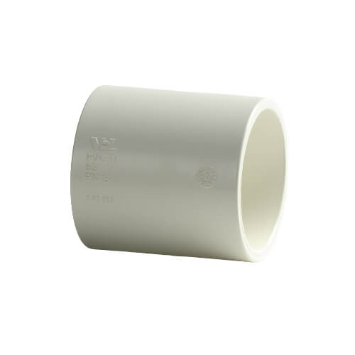 VdL PVC-U Sok, wit PN16 - PVC Fittingen wit - Stadex