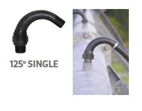 Senninger zwanenhals enkel 125° - Hunter-Senninger Sproeiers, Foggers,